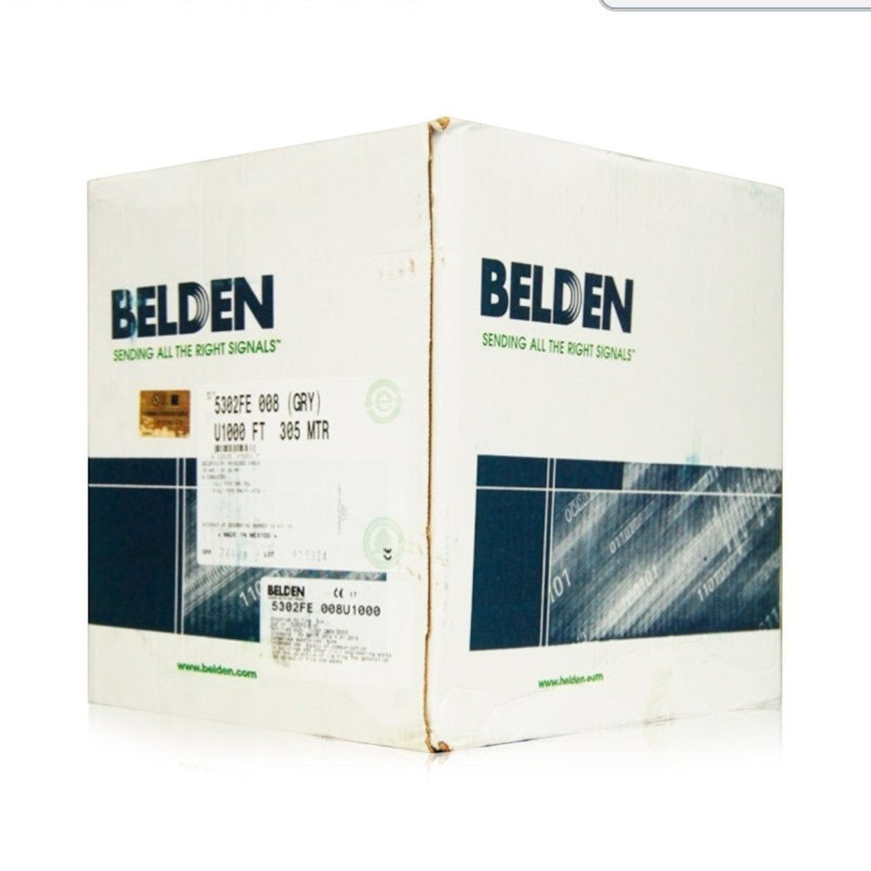 Bobina Cable Blindado 305m (1000ft) 4x18 AWG CMR 100% Cobre Belden 530 ...