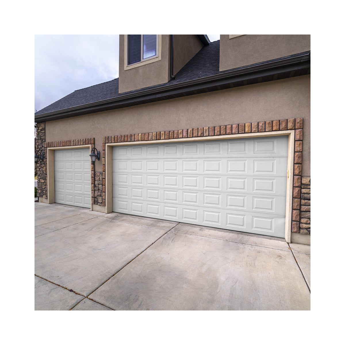 Puerta de Garage de alta calidad 18X8 pies Estilo Americana | SILYMX