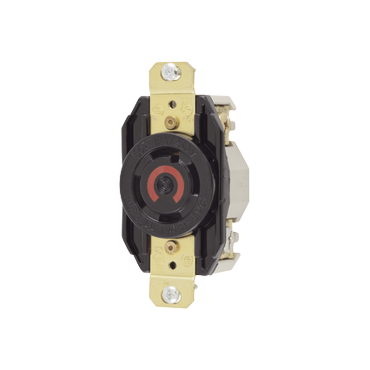 Receptáculo con Bloqueo de Media Vuelta Industrial 30 a 125/250 V CA 3 ...