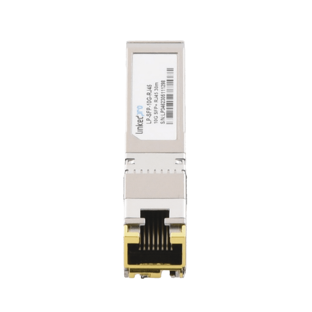 Transceptor Óptico SFP+ a RJ45 10 Gbps Conector RJ45 10GBASE-T ...