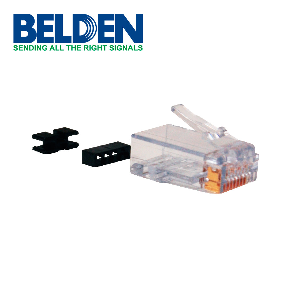 Conector Plug Rj45 Belden Cat6/cat6a Paquete de 25 piezas Capfcu-b25 ...