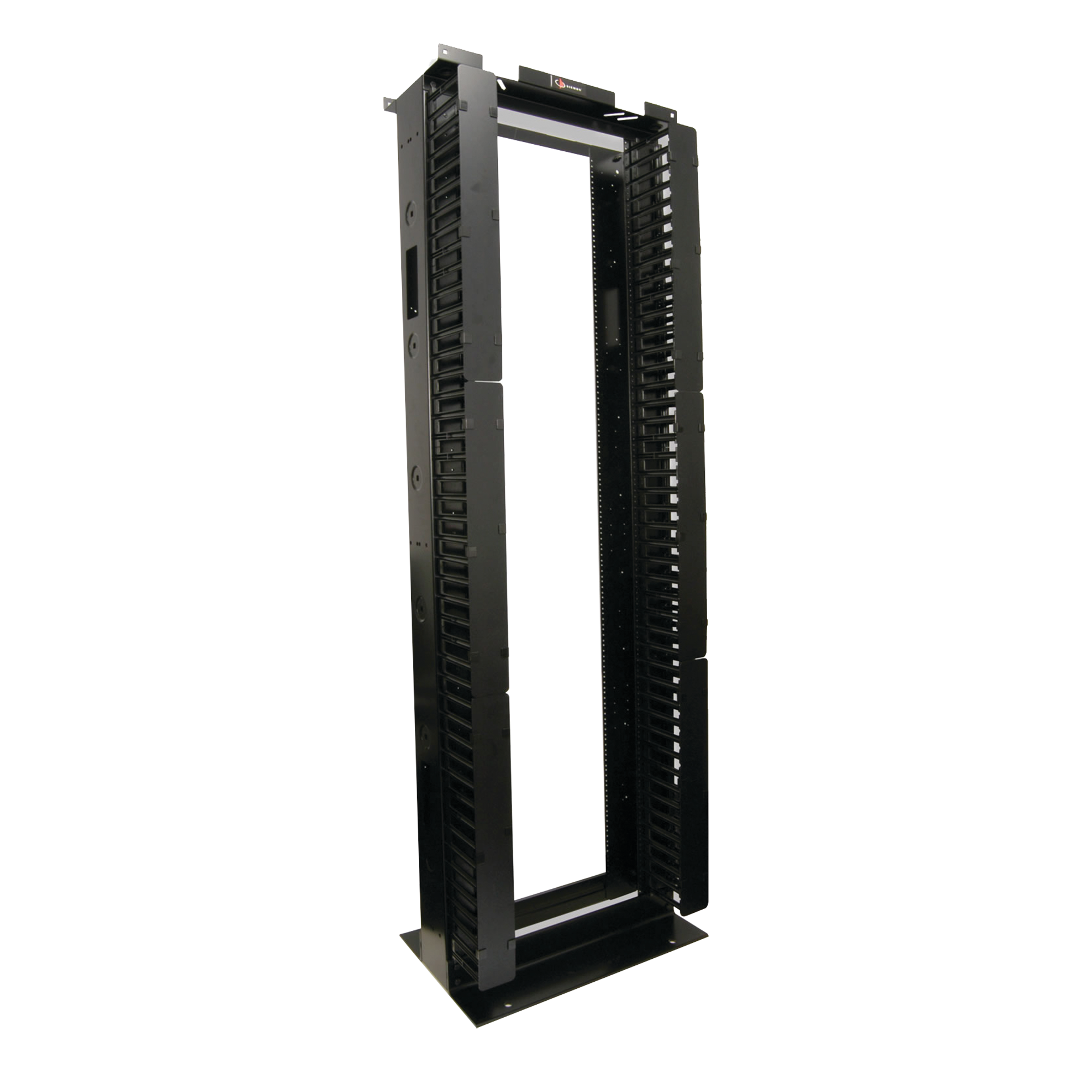Rack de Aluminio System de 7ft x 19in 45UR Con organizadores verticales ...