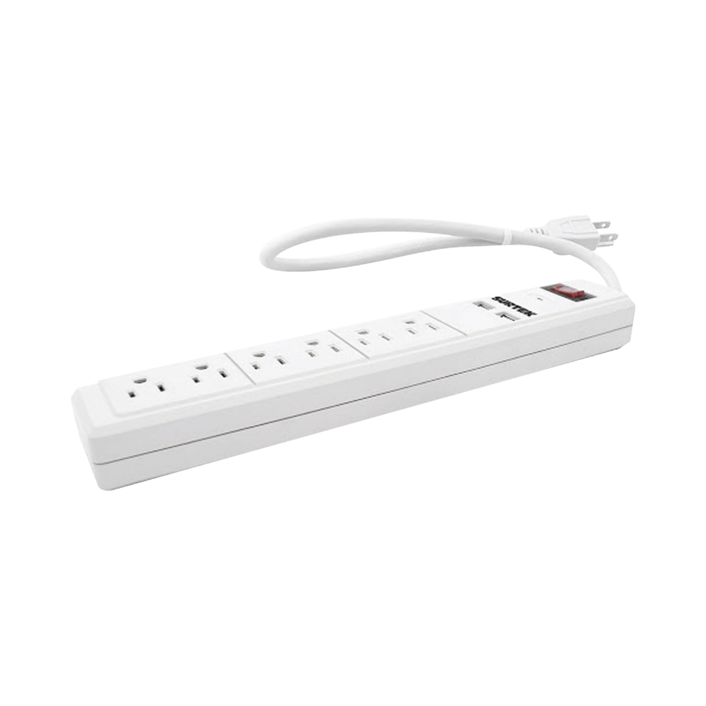 Multicontacto con 6 entradas mas 2 entradas usb | SILYMX