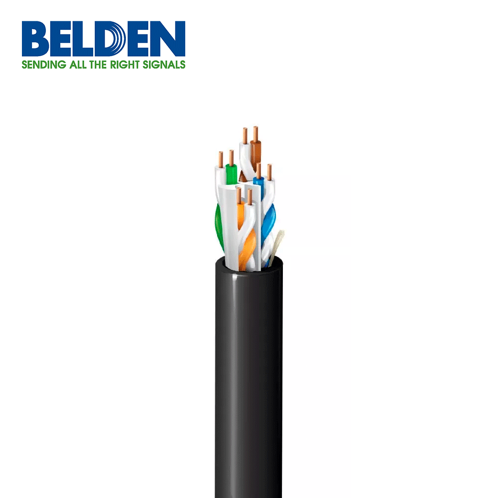 Bobina de Cable Belden UTP Cat6a de 4 Pares para exterior 305 Metros ...